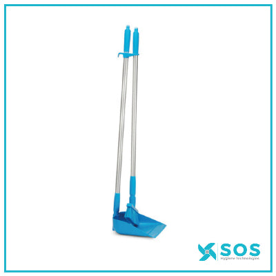 Vikan 5666 Upright Dustpan & Broom Set – 330mm, Medium - SOS Hygiene