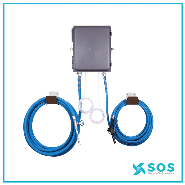 DEMA FI-SP-WC Wall Mounted Foamer & Sanitiser - SOS Hygiene