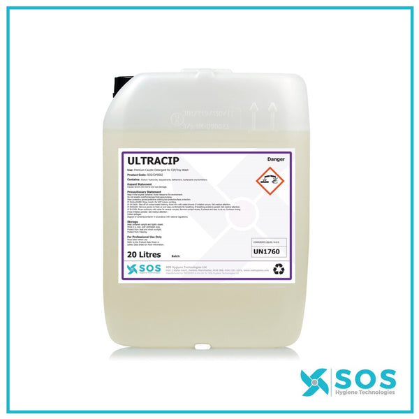 ULTRACIP Caustic CIP Detergent - SOS Hygiene